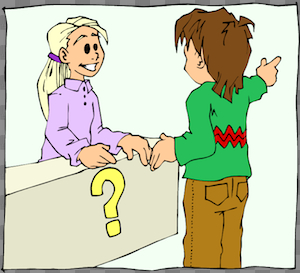 Giving Instructions Clipart
