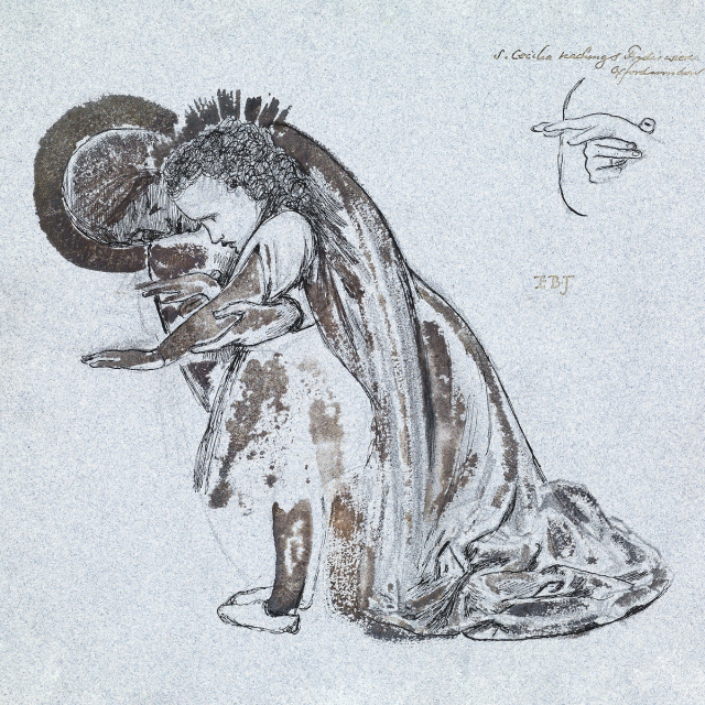 Free: Study of St Cecilia Teaching St Frideswide… | Free public domain ...