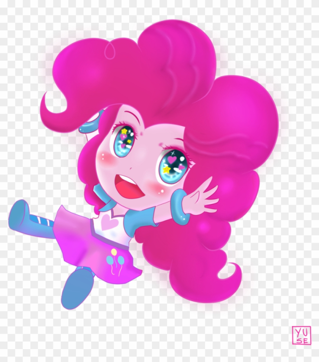 Free: Stunning Pinkie The Chibi Style By Minusclass With - Equestria ...