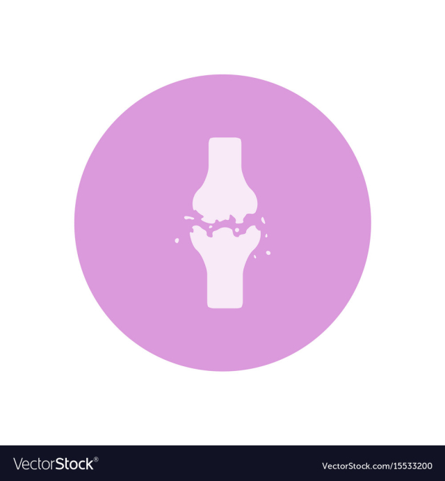 Free: Stylish icon in color circle bone fracture vector image - nohat.cc