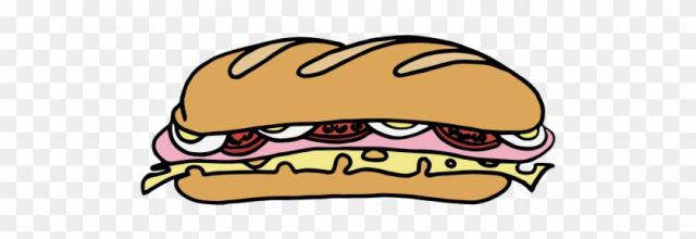 Free: Sub Sandwich Clipart - nohat.cc