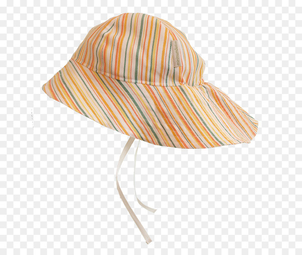 Free: Sun hat Solhatt Child Orange - bak outline - nohat.cc