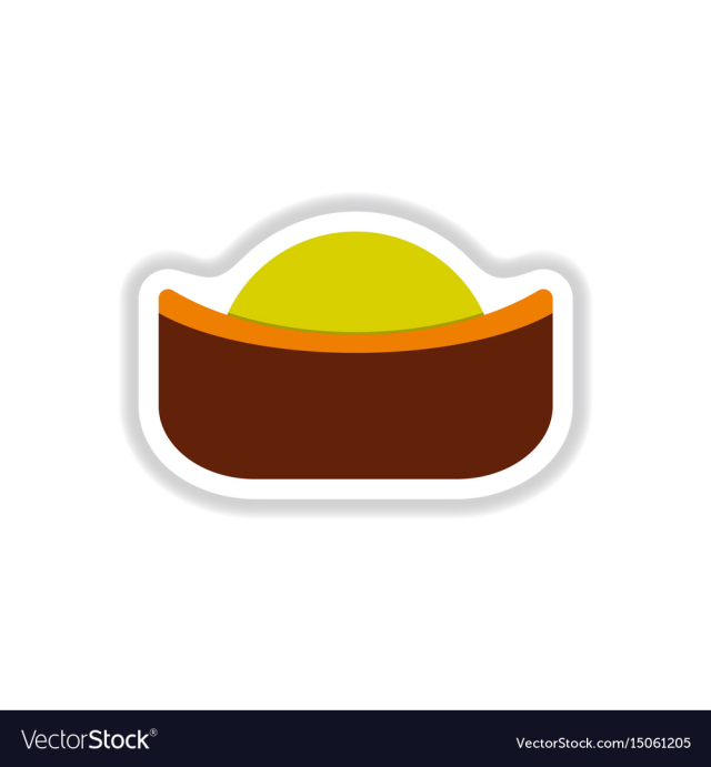 Free: Sunset in china in paper vector image - nohat.cc