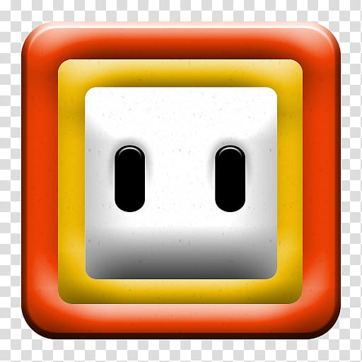 Free: Super Mario Blocks VOL , square red and yellow frame transparent ...