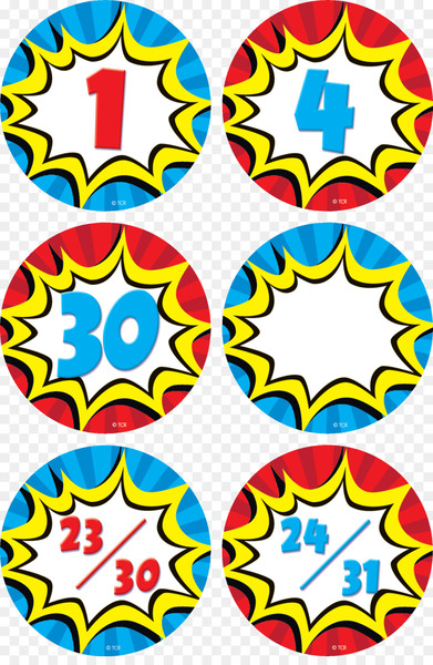 Free: Superhero Calendar - superhero border - nohat.cc