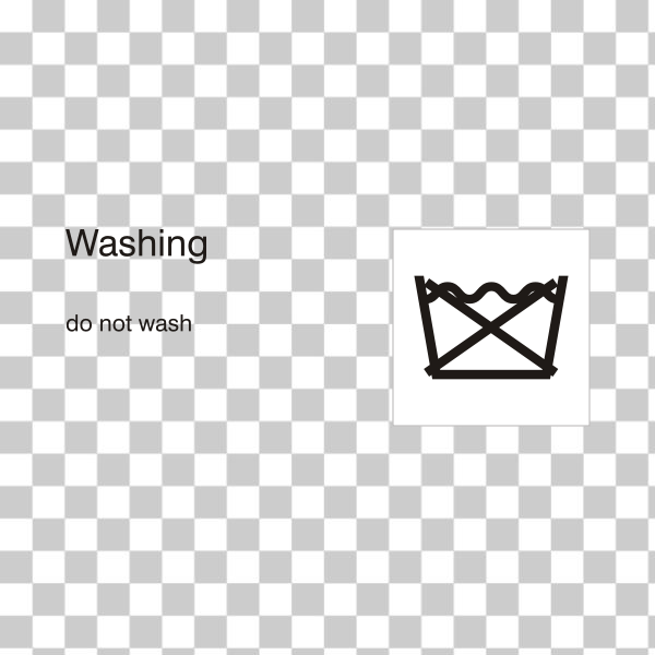 Free: SVG 039039Do not wash039039 symbol - nohat.cc