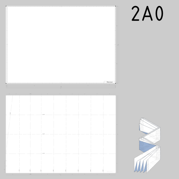 Free: SVG 2A0 sized technical drawings paper template vector image ...