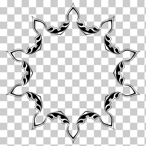 Free: SVG Abstract cadre - nohat.cc