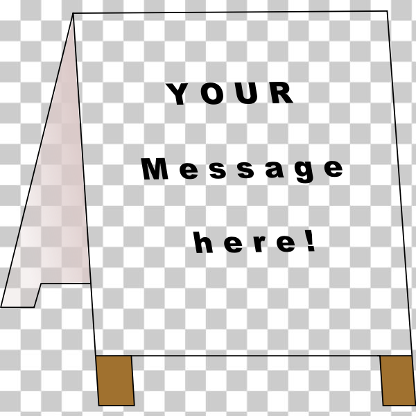 Free: SVG Ad board vector image - nohat.cc
