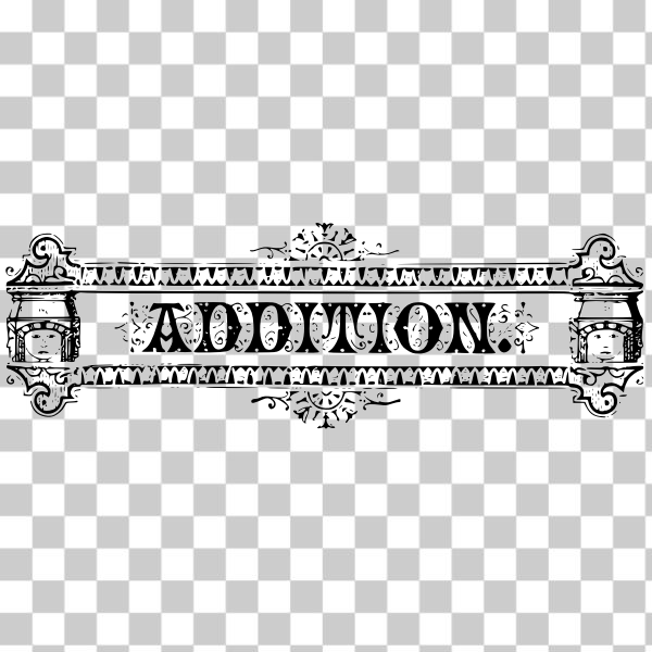 Free: SVG Addition label vector image - nohat.cc