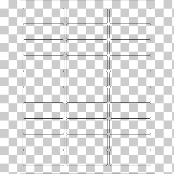 Free: SVG Address label template vector image - nohat.cc