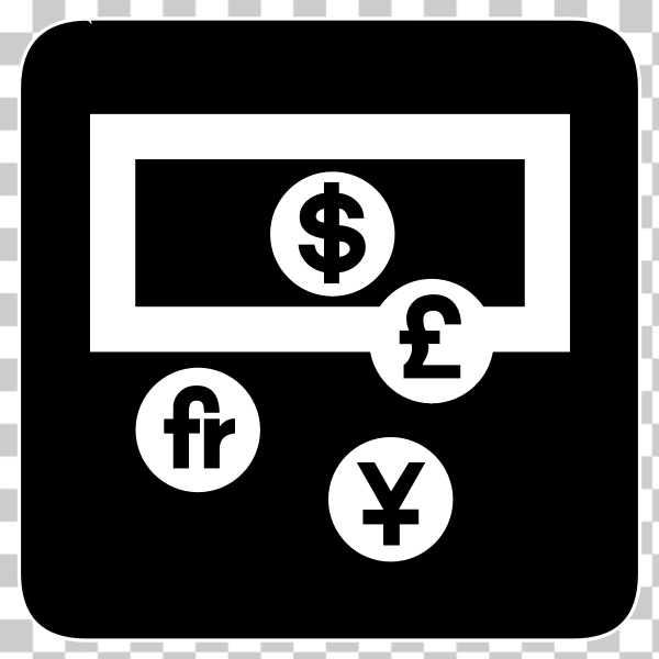 Free: SVG AIGA currency exchange inverted sign vector clip art - nohat.cc