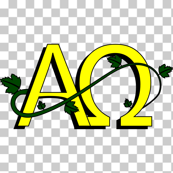 Free: SVG Alpha and omega letters - nohat.cc