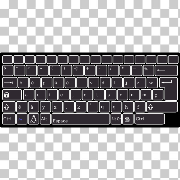 Free: SVG Alpha Keys Bpo keyboard - nohat.cc
