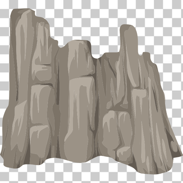 Free: SVG alpine landscape cliff face skirt 01b al1 - nohat.cc