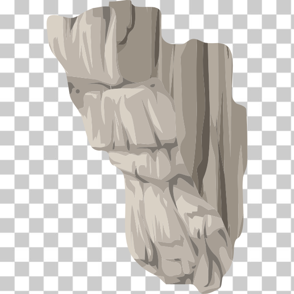 Free: SVG alpine landscape cliff side highlight overhang 01a al1 - nohat.cc