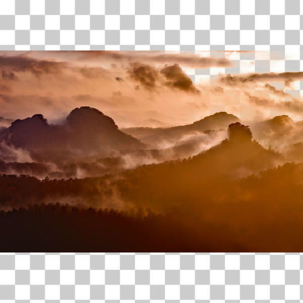 Free: SVG Alps in foggy - nohat.cc