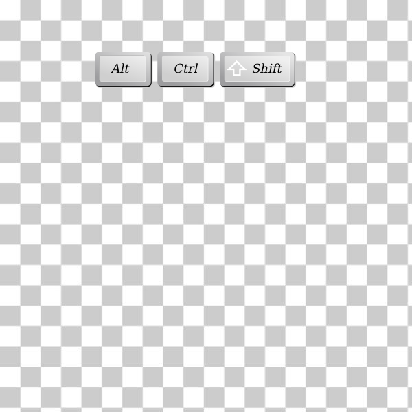 Free: SVG ALT CTRL SHIFT computer keys vector image - nohat.cc