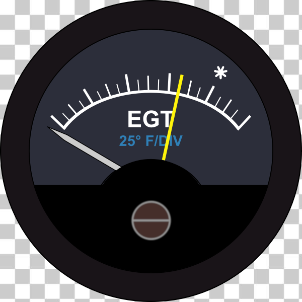 Free: SVG An exhaust gas temperature gauge vector drawing - nohat.cc