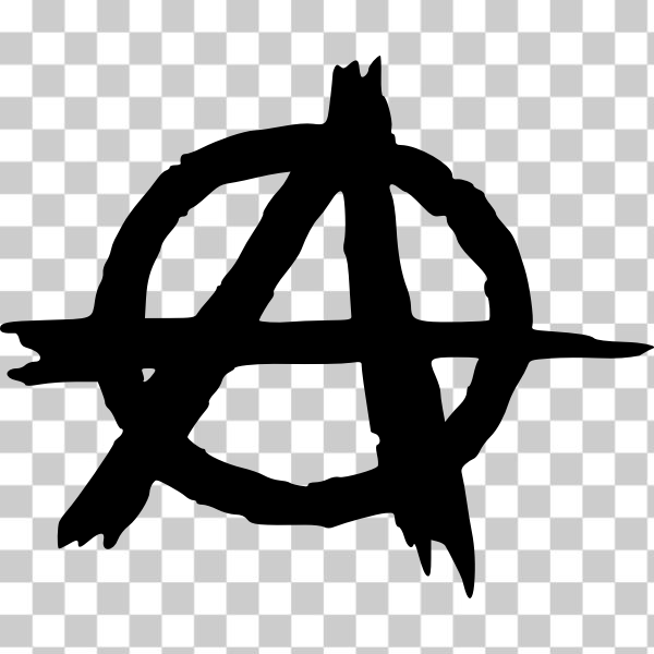 Free: SVG Anarchy sign vector image - nohat.cc