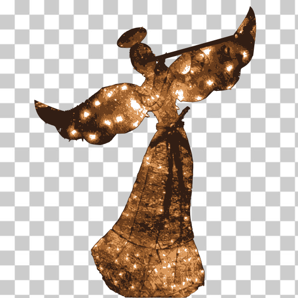 Free: SVG Angel statue - nohat.cc