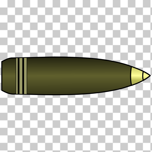 Free: SVG artillery projectile grenade - nohat.cc