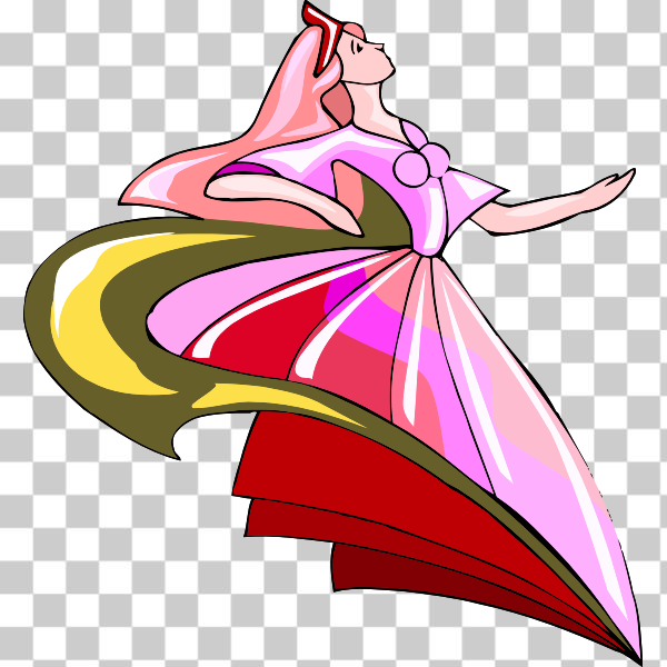 Free: SVG Arty dancing - nohat.cc