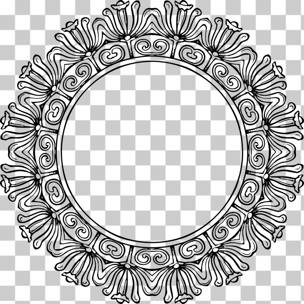 Free: SVG Arty frame image - nohat.cc