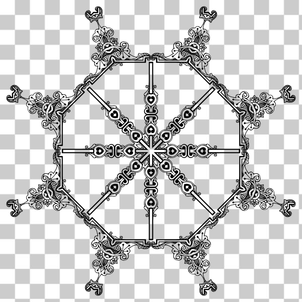 Free: SVG Arty frames set vector image - nohat.cc