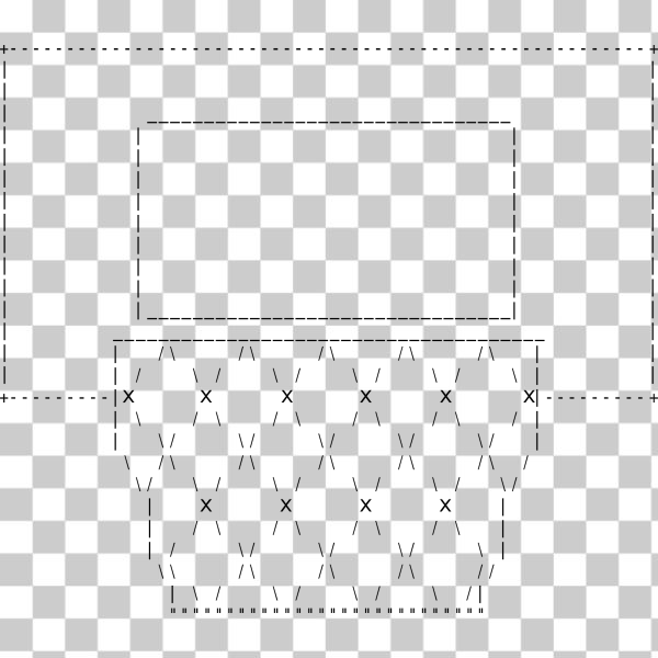 Free: SVG ASCII basketball hoop vector image - nohat.cc