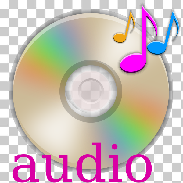 Free: SVG Audio CD vector graphics - nohat.cc