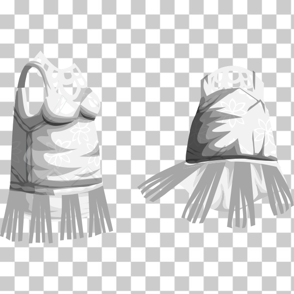 Free: SVG avatar wardrobe dress Flapper Dress - nohat.cc