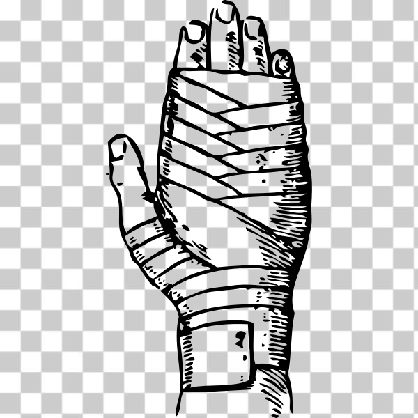 Free: SVG Bandage vector clip art - nohat.cc