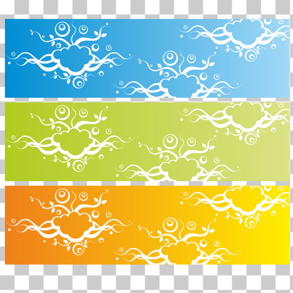 Free: SVG Banner with abstract background - nohat.cc