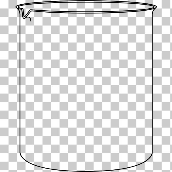 Free: SVG Beaker outline - nohat.cc