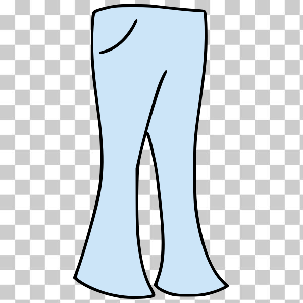 Free: SVG Bell bottoms vector image - nohat.cc