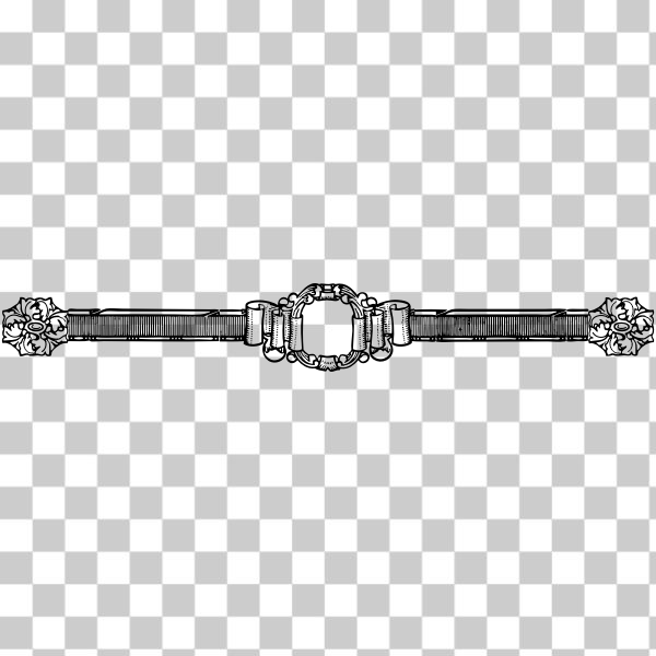 Free: SVG Belt style border vector clip art - nohat.cc