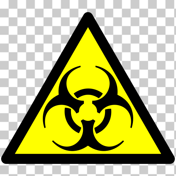Free: SVG Biohazard warning vector sign - nohat.cc