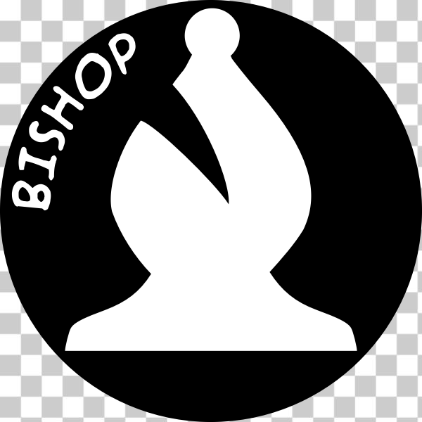 Free: SVG Bishop chess pawn vector image - nohat.cc
