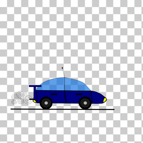 Free: SVG Blue car drawing - nohat.cc