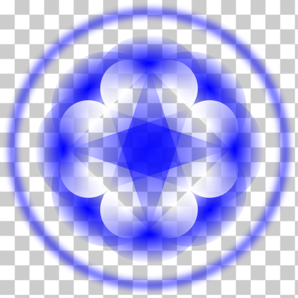 Free: SVG Blue decoration pattern - nohat.cc