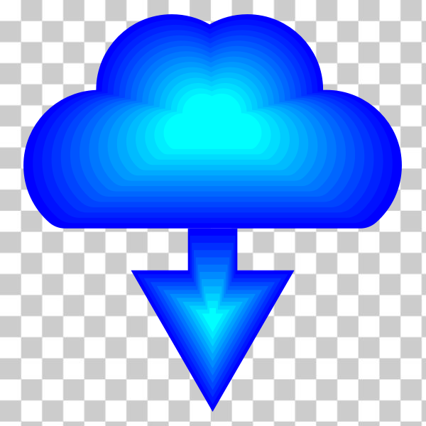 Free: SVG Blue download icon - nohat.cc