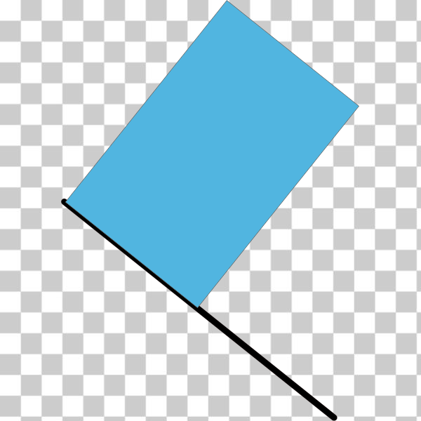 Free: SVG Blue flag vector illustration - nohat.cc