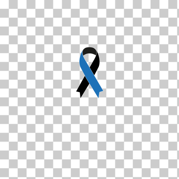 Free: SVG Blue ribbon sign - nohat.cc