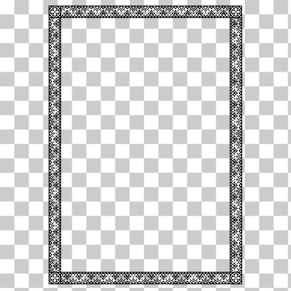 Free: SVG Border 89 A4 size - nohat.cc
