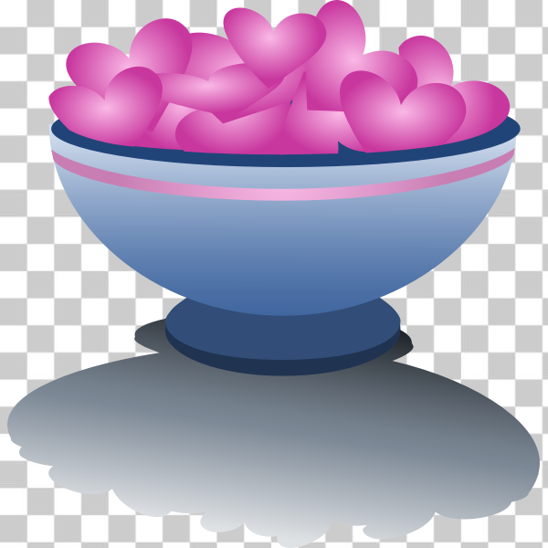Free: SVG bowl with valentines - nohat.cc