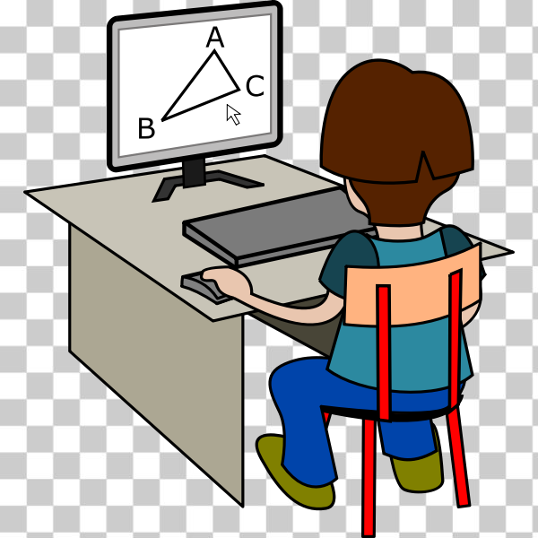 Free: SVG Boy using computer vector drawing - nohat.cc