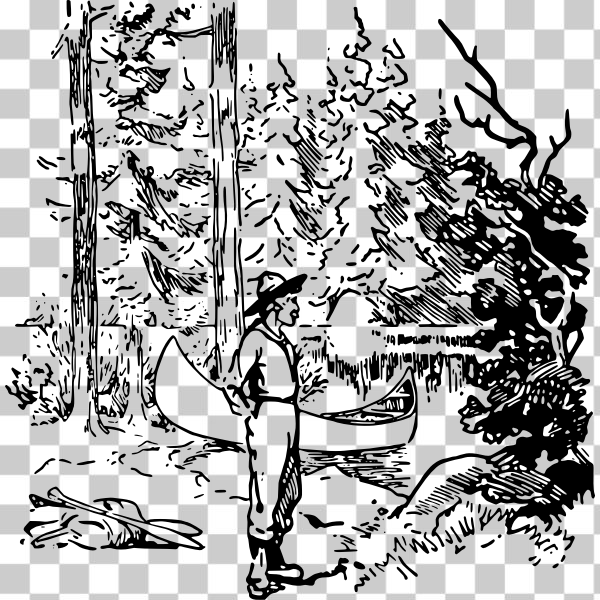 Free: SVG BP drawing LeaderInCampwithCanoe - nohat.cc