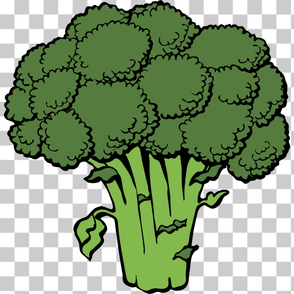 Free: SVG Broccoli - nohat.cc