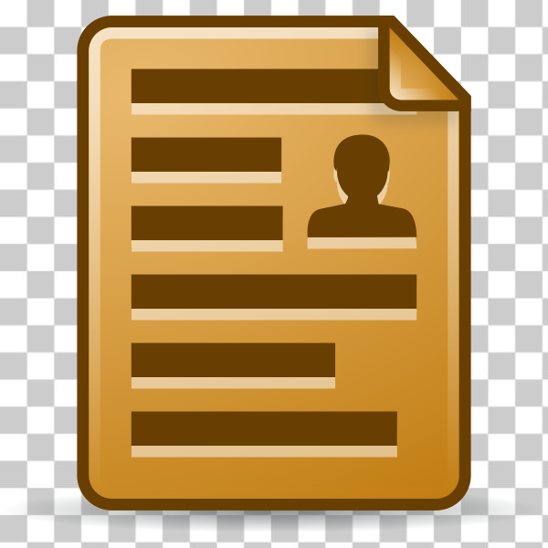 Free: SVG Brown document icon - nohat.cc